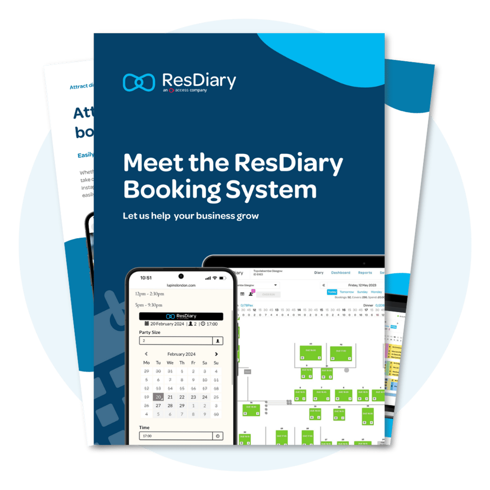 Setup your cloud-based diary and manage bookings anytime, anywhere